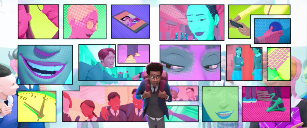 Color in Spider-man: Into the Spiderverse – Intermittent Mechanism